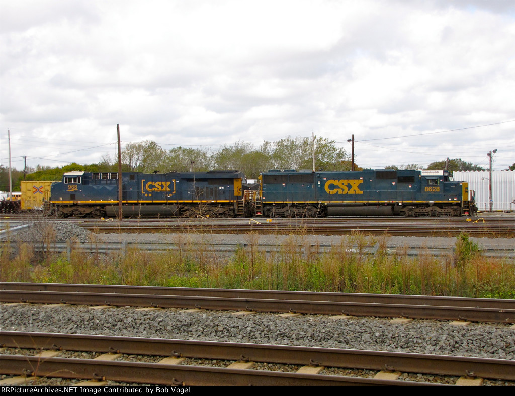 CSX 968 and 8628